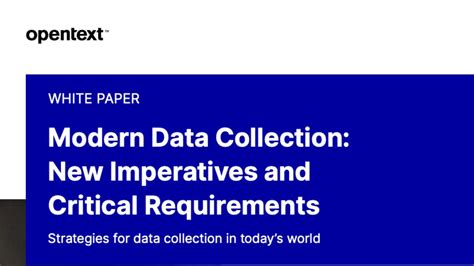 Modern Data Collection New Imperatives And Critical Requirements Hrtech Newsroom