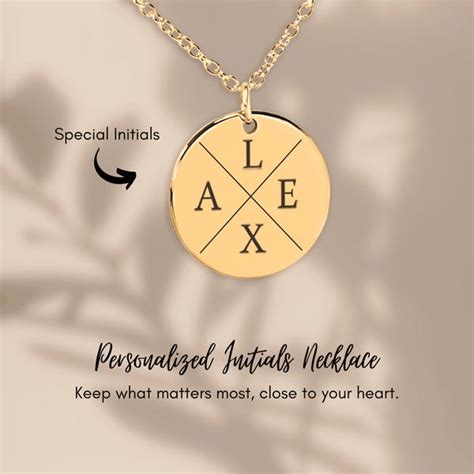 4 Initial Monogram Etsy