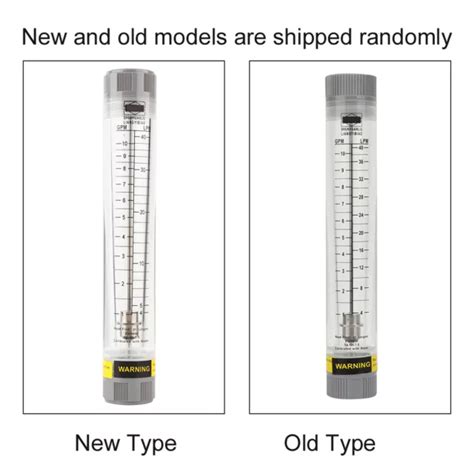 1 10gpm Acrylic Plexiglass Tube Type Liquid Flowmeter Meter For Female