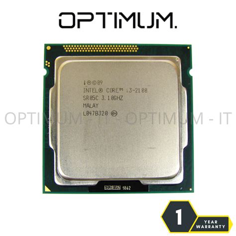 Refurbished Intel Core I3 2100 Processor 3M Cache 3 10 GHz 1Y Warranty Shopee Malaysia