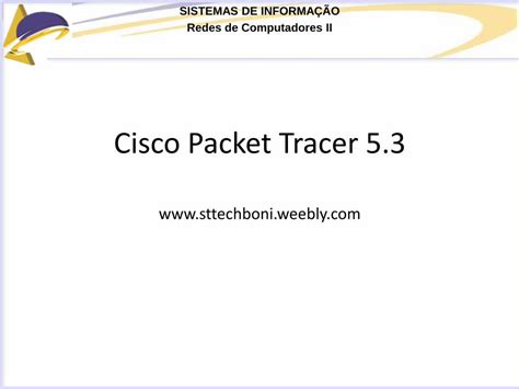 Pdf Cisco Packet Tracer 5 · O Ambiente Do