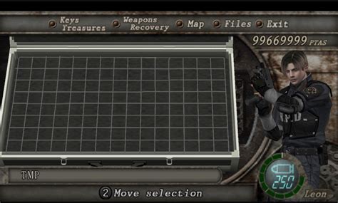 Resident Evil Inventory Wallpaper