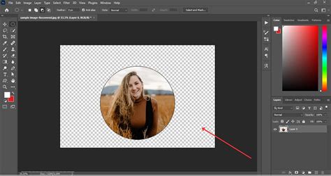 How To Crop Image In Circle Shape In Photoshop CC