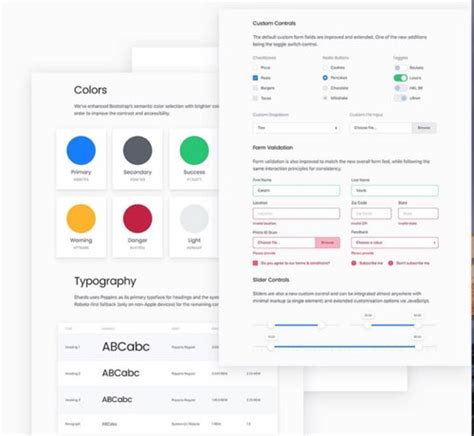 时尚 Bootstrap 主题Shards轻量级 设计达人