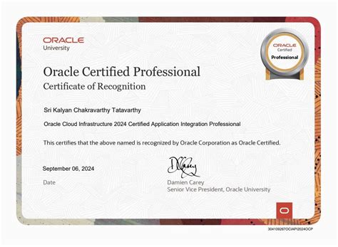 Oraclecloud Genai Integration Digitaltransformation Continuouslearning Sri Kalyan