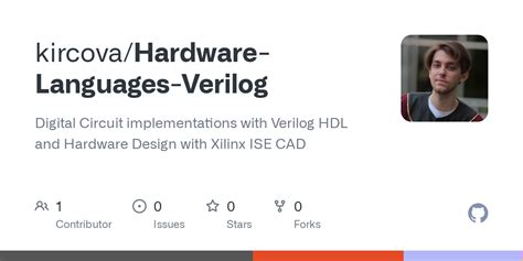 Github Kircovahardware Languages Verilog Digital Circuit Implementations With Verilog Hdl