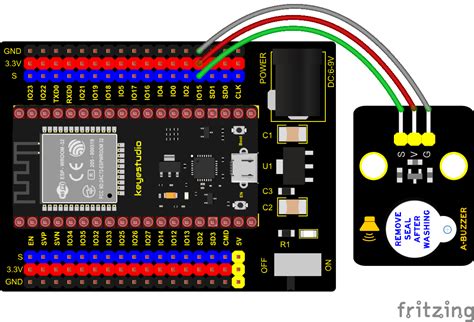 How To Use Active Buzzer With Esp32