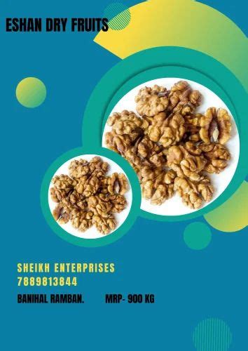 Organic Walnuts Packaging Size 1kg At Rs 800kg In Ramban Id