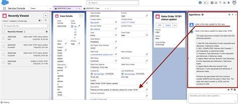 Sales Order Status By Sap Sales Order Number Agentforce Enosix Product Documentation