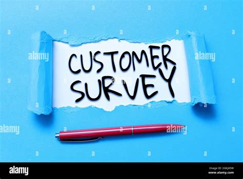 Handwriting Text Customer Survey Business Approach Source To Obtain Information About Consumer