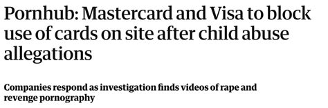 全球最大的色情网站还是出事了 风闻