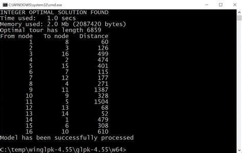 GLPK pour Windows télécharger pour Windows