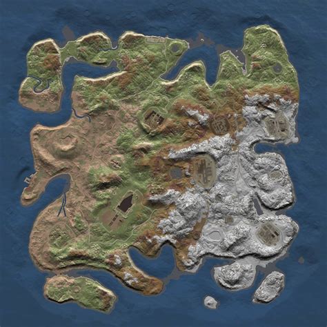 Procedural Map Rust Map Just Wiped