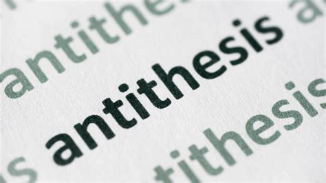 Antithesis As A Figure Of Speech Meaning Usage And Examples