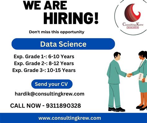 Consulting Krew Pvt Ltd On Linkedin Datascience Mumbai Consultingkrew Datasciencejobs