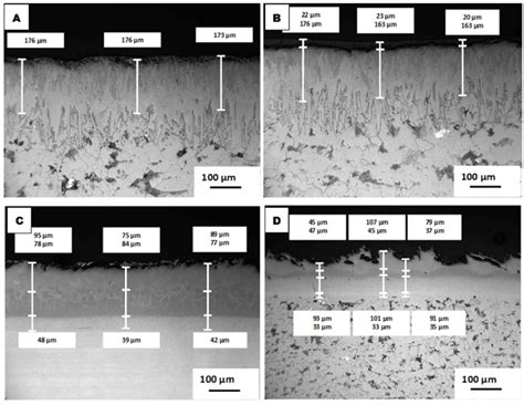Microstructure Of The Coatings Lom Cross Sections Before Testing Download Scientific