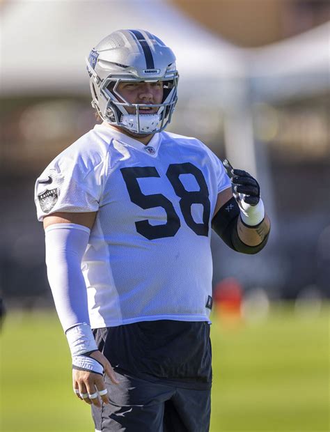 Raiders List Jordan Meredith Ahead Of Jackson Powers Johnson At Center