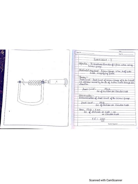 11th Physics Practical File Pdf