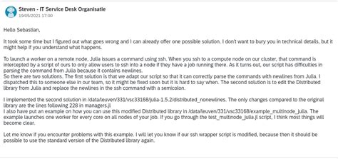 setting up distributed workers on seperate nodes of cluster pbs and