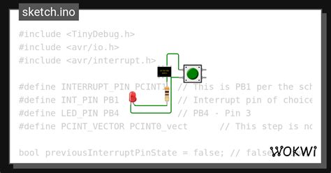 Attiny85 Interrupts Wokwi ESP32 STM32 Arduino Simulator