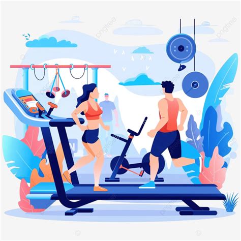 피트니스 스포츠 체육관 건강한 착륙 헤더 적합 스포츠 헬스장 Png 일러스트 및 이미지 에 대한 무료 다운로드 Pngtree