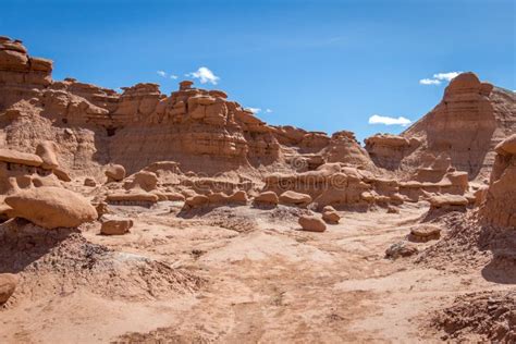 Goblin Valley Hoodoos Stock Image Image Of Clouds Color 190728367