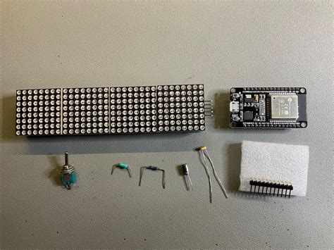 Simple Led Matrix Clock Internet Time Synced Esp32 Based Artofit