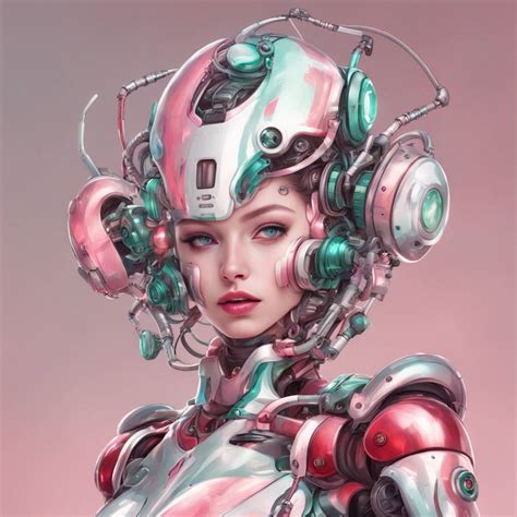 Peppermint Candy Sexy Beautiful Robot Girl By Puturyan On Deviantart