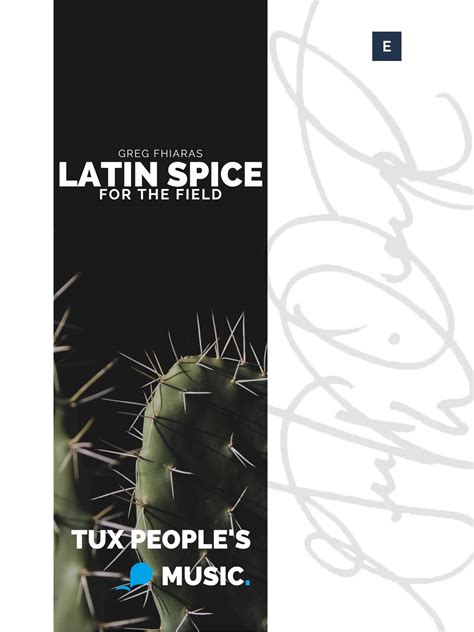 Latin Spice Marching Band Sheet Music Jw Pepper