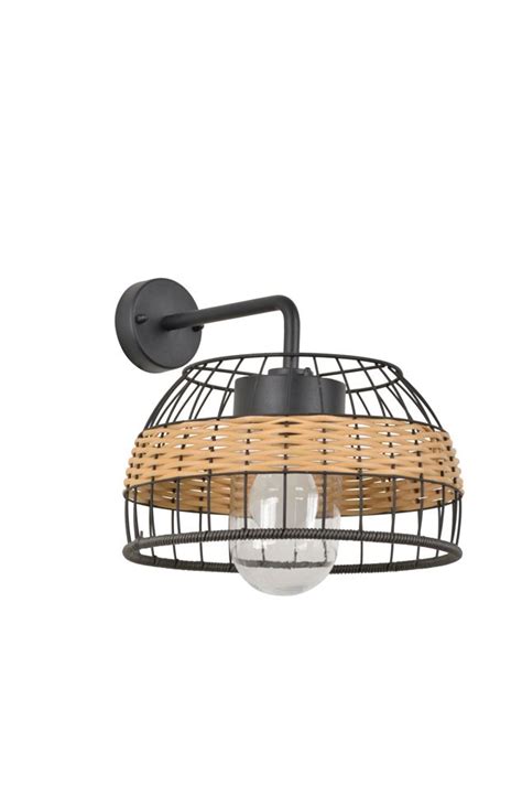 Applique Métal Ivoa Noir Naturel Corep Le Club