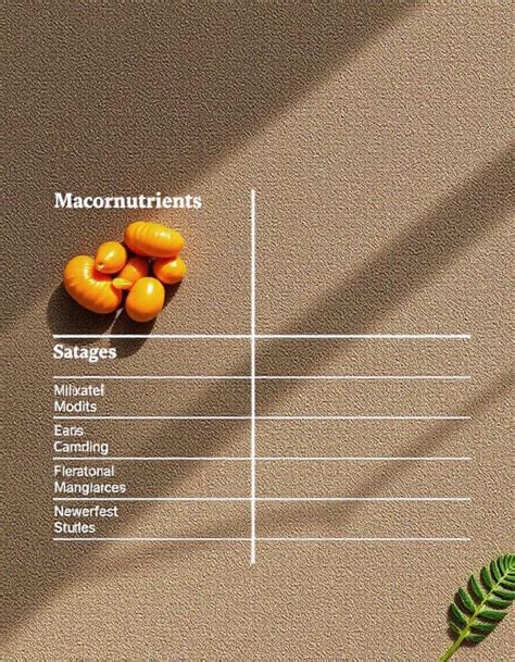 Requirement For Macronutrients And Micronutrients On Per Kilogram