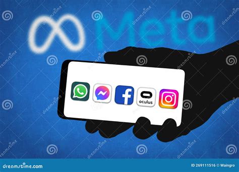 Meta Platforms Technology Conglomerate Editorial Photo Image Of