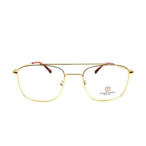 Metal Double Bridge Frame For Prescription And Computer Glasses Darazpk