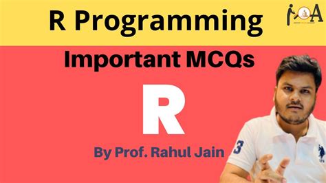 R Programming Most Important Multiple Choice Questions Mcqs Part 1 Youtube