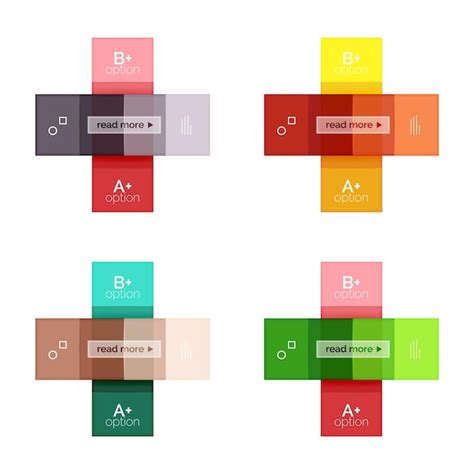 Premium Vector Abstract Geometric Line Infographic Templates