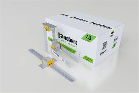 Виброподвесы SoundGuard Vibro Premium для звукоизоляции стен и потолка