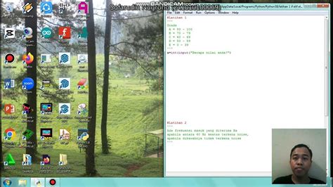 Latihan Soal If Elif Else Pemrograman Komputer Youtube