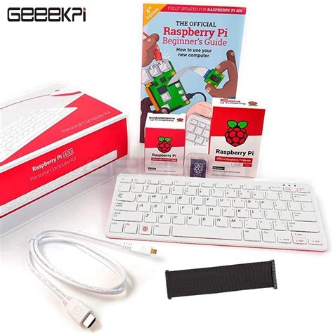 Raspberry Pi 400 Keyboard Personal Computer Kit Quad Core 64 Bit 4gb