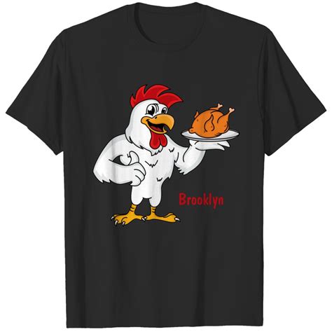 Funny Rooster Chicken With Roast Cartoon T Shirt Sold By Greg Thompson