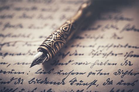 Old Pen Writing
