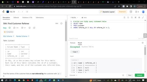 Aditya Aggarwal On Linkedin Sqlchallenge Dataninja Leetcodesql