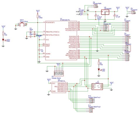 Atmega DevBoard OSHWLab