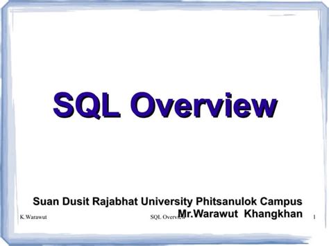 01 sql overview ppt