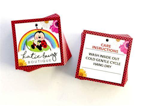 Katie Bugs Boutique Hang Tags Westcoast Media Group