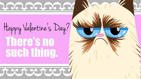 Valentines Day Cards Of The Grumpy Cat 18 Pics