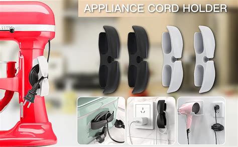Cord Organizer For Home Kitchen Appliances 6pack Cord Wrapper Cord Holder Cord
