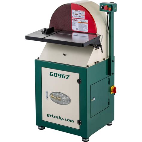 Variable Speed Disc Sander Grizzly Industrial