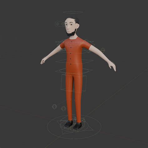 Stylized Character Zero 3d Model By Low Poly God