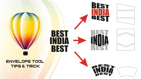 HOW TO USE ENVELOPE TOOL CORELDRAW TIPS TRICKS YouTube
