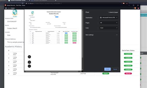 Simple Student Information System in PHP/OOP Free Source Code | SourceCodester